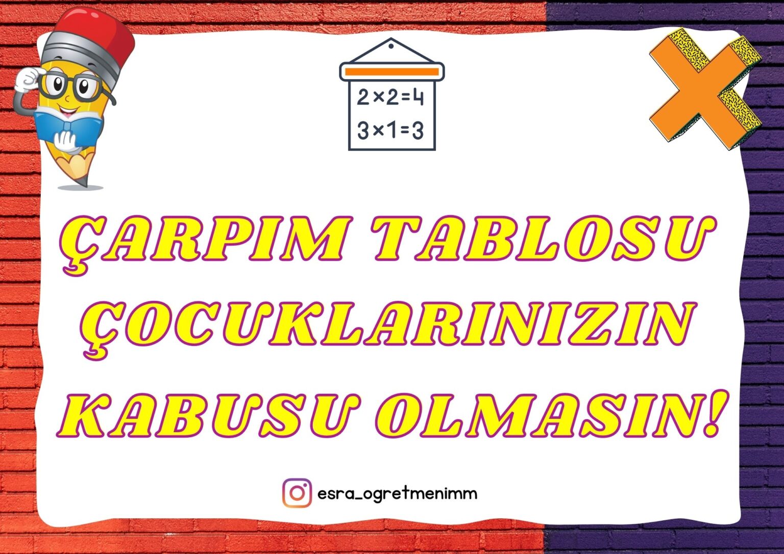 Çarpım Tablosu Öğrenme Yöntemleri